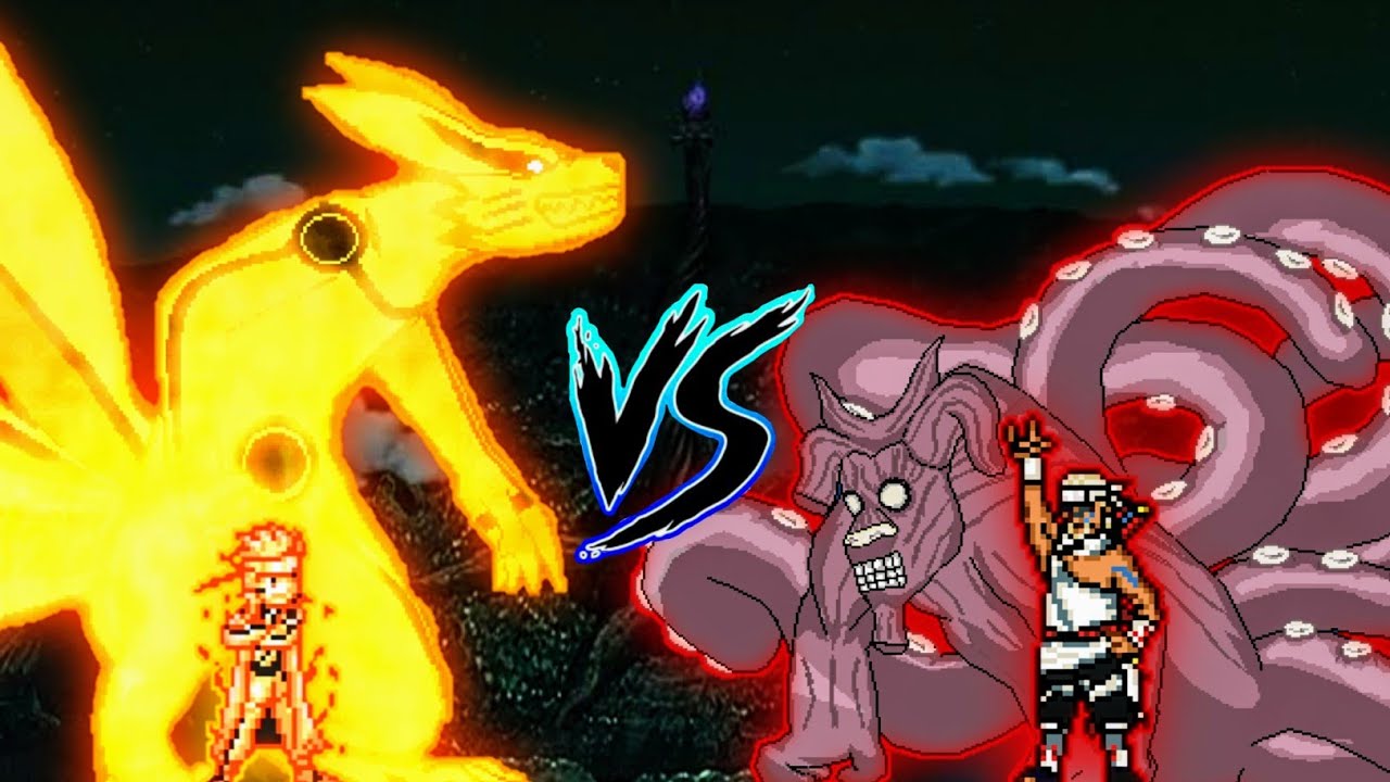 Naruto (all form) VS Killer Bee (all form) in Jump Force Mugen - YouTube