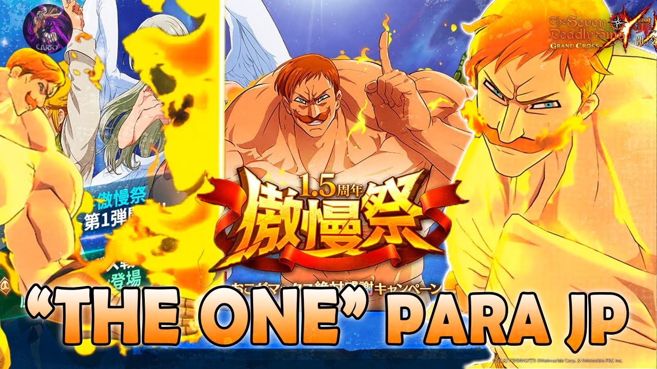 NUEVO ESCANOR "THE ONE" (FESTIVAL) PARA LA VERSIÓN JAPONESA | 7DS ...