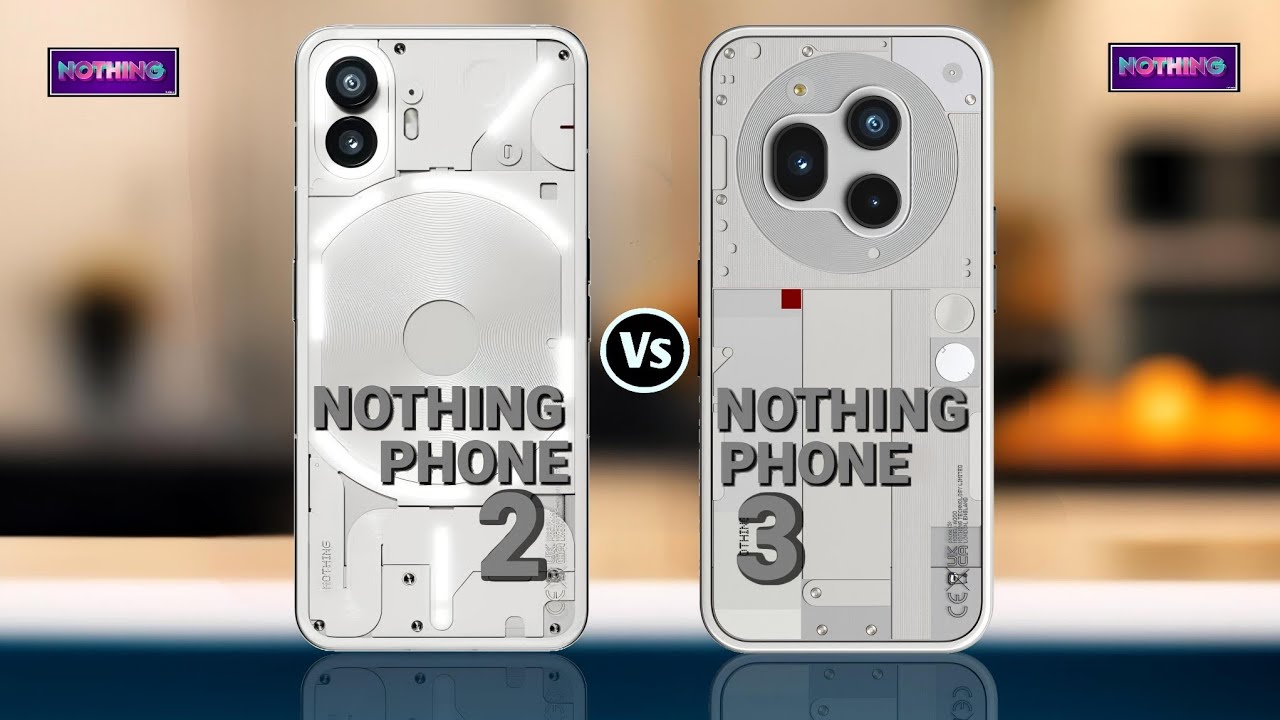Nothing Phone 2 Vs Nothing Phone 3 //Full Comparison specs - YouTube