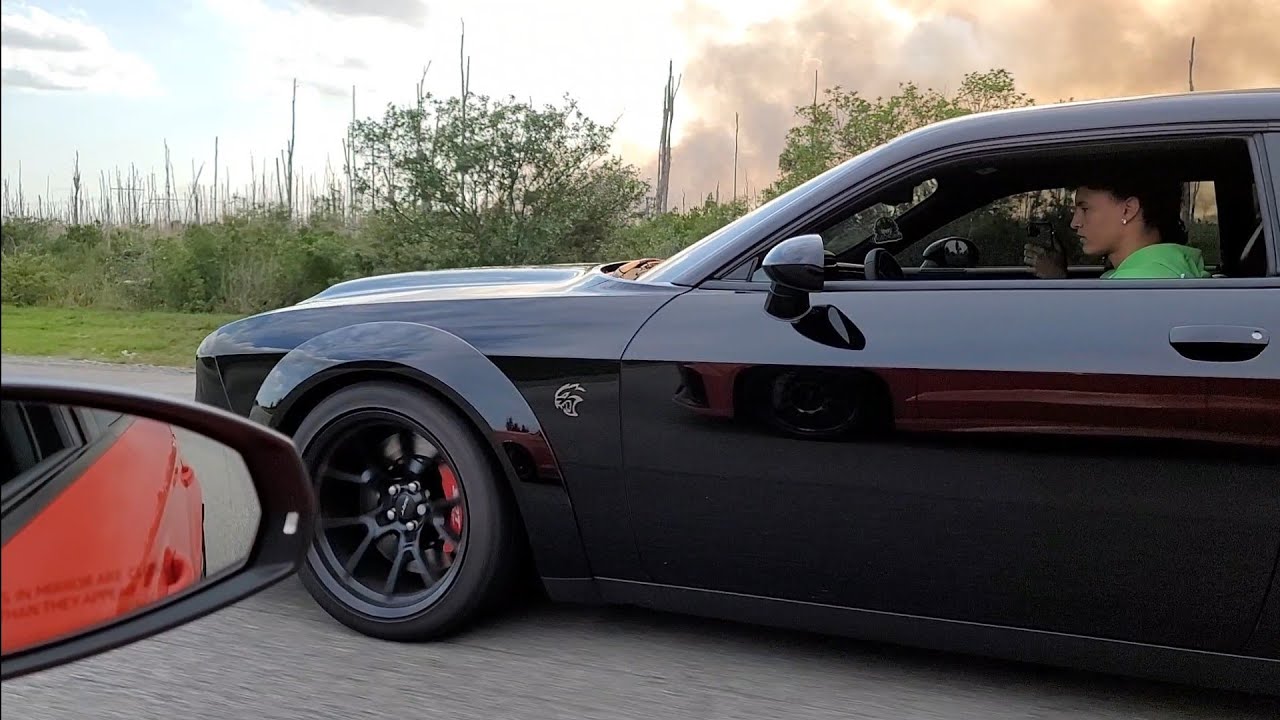 2021 Dodge Challenger Hellcat Redeye vs 2018 Audi RS3 Full Bolt Ons E85 ...