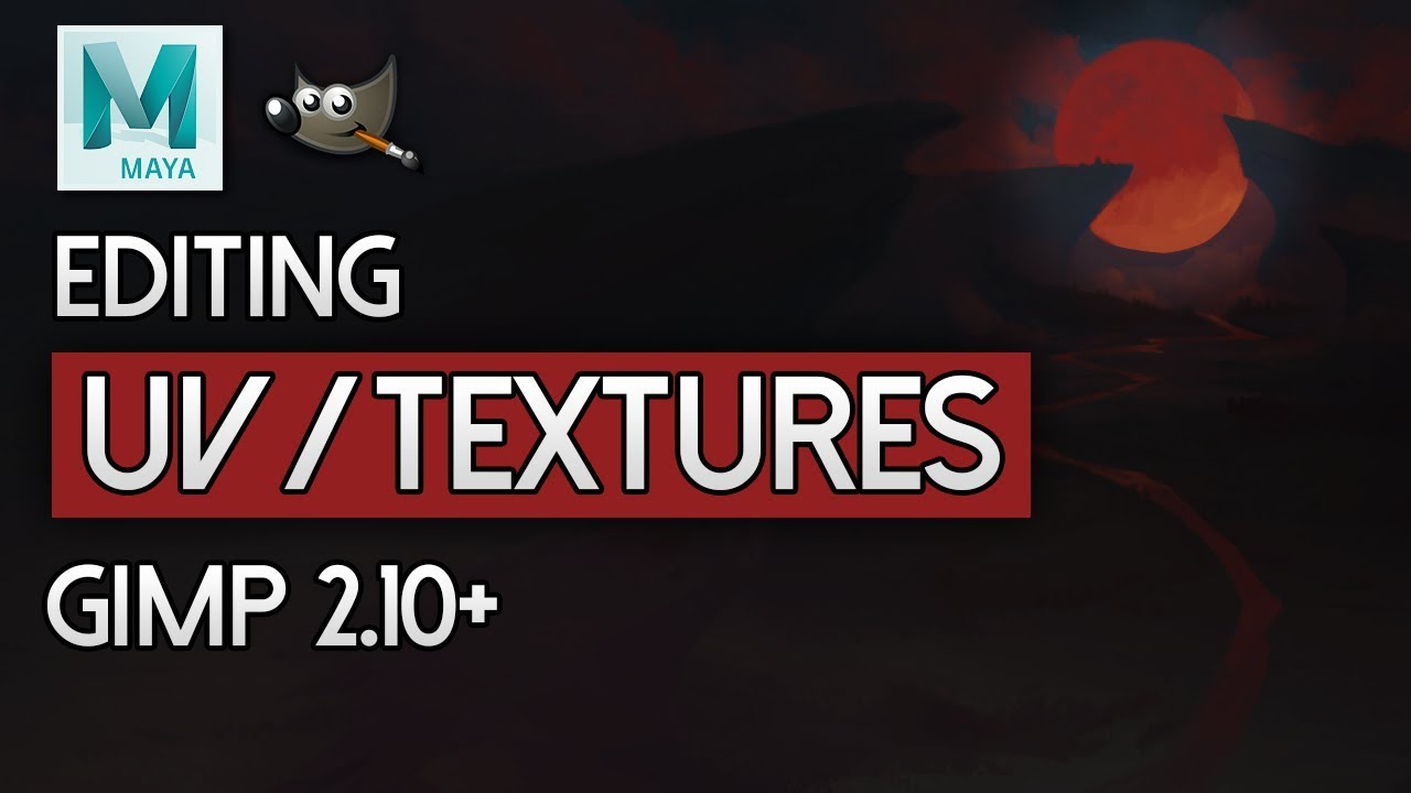 Tutorial | Gimp - UV & Texture Creation - YouTube