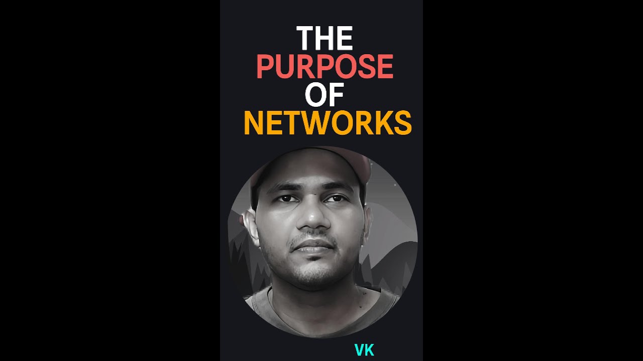 The Purpose of Networks - YouTube