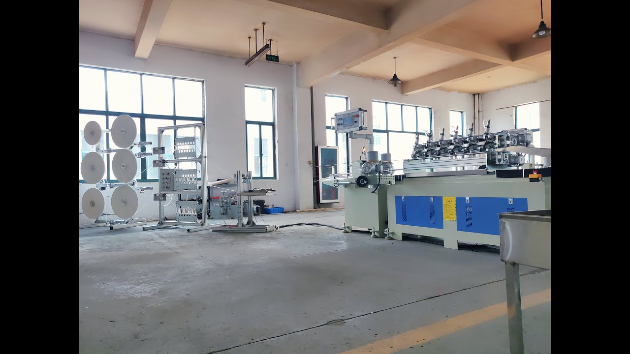 Paper straw machine - automatically connect paper - YouTube