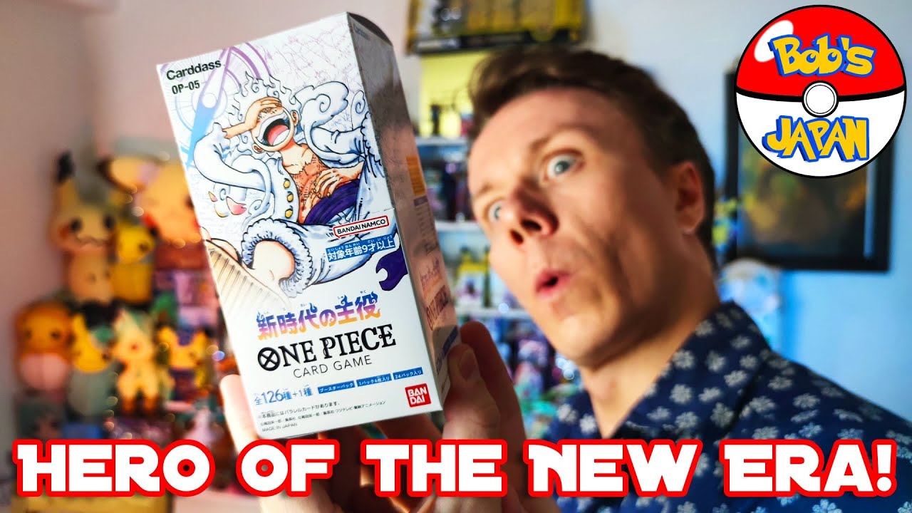 Luffy FINALLY gets GEAR 5! One Piece Cards - Hero of the New Era! OP-05 ...