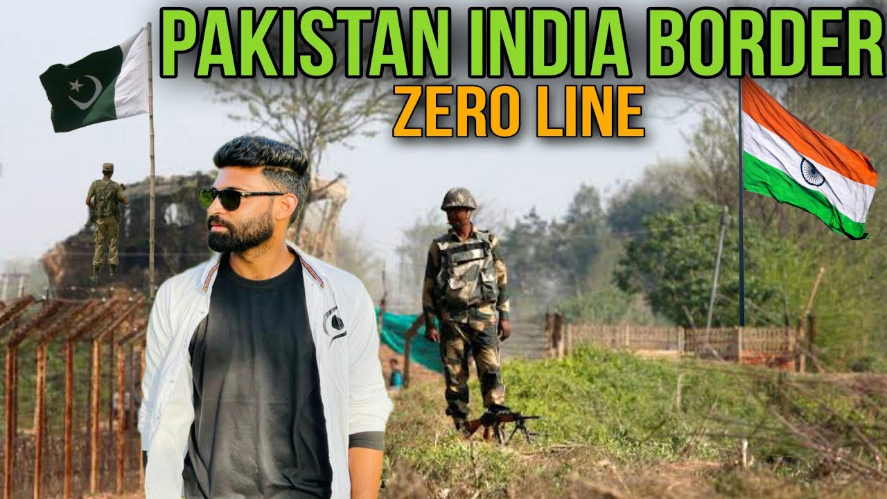 Pakistani India Border Zero Line | Border Crossing Wala Pul Tut Gaya ...
