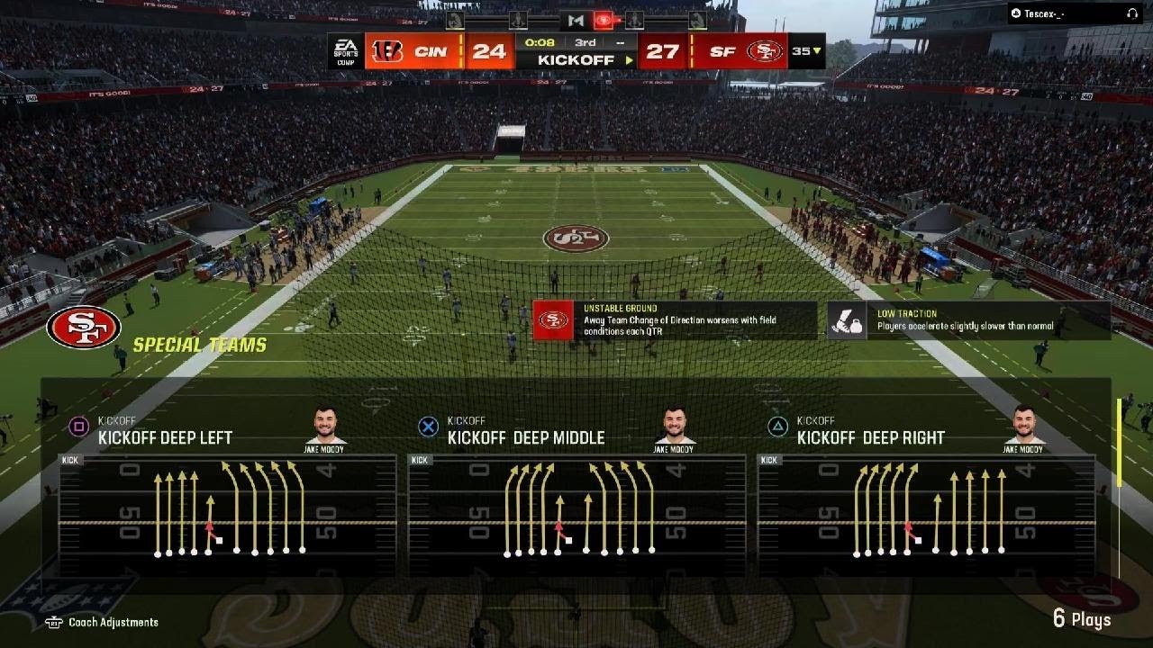 Madden NFL 24 score 4 td back 2 back - YouTube