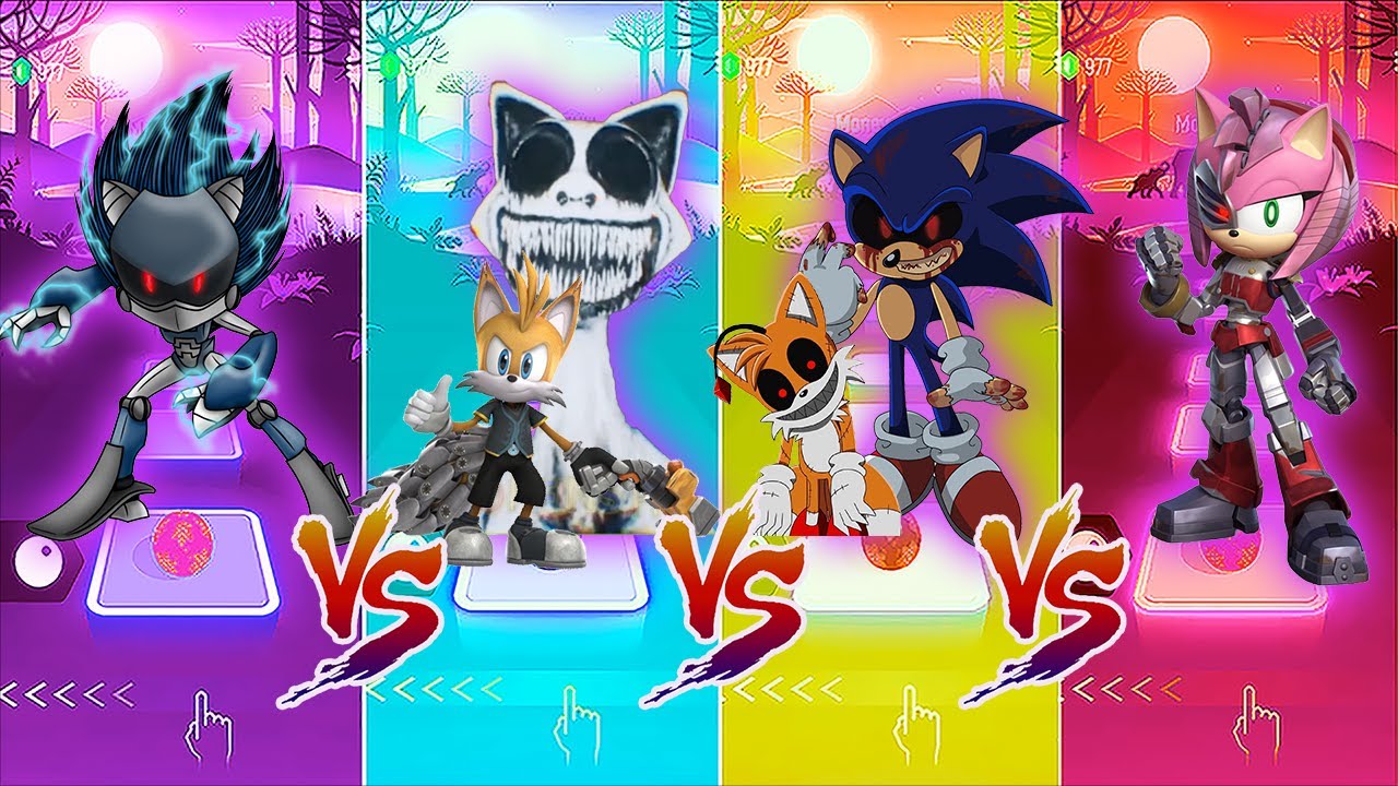 Metal Sonic vs Tails Nine Zoonomaly vs Sonic EXE Tails EXE vs Rusty ...