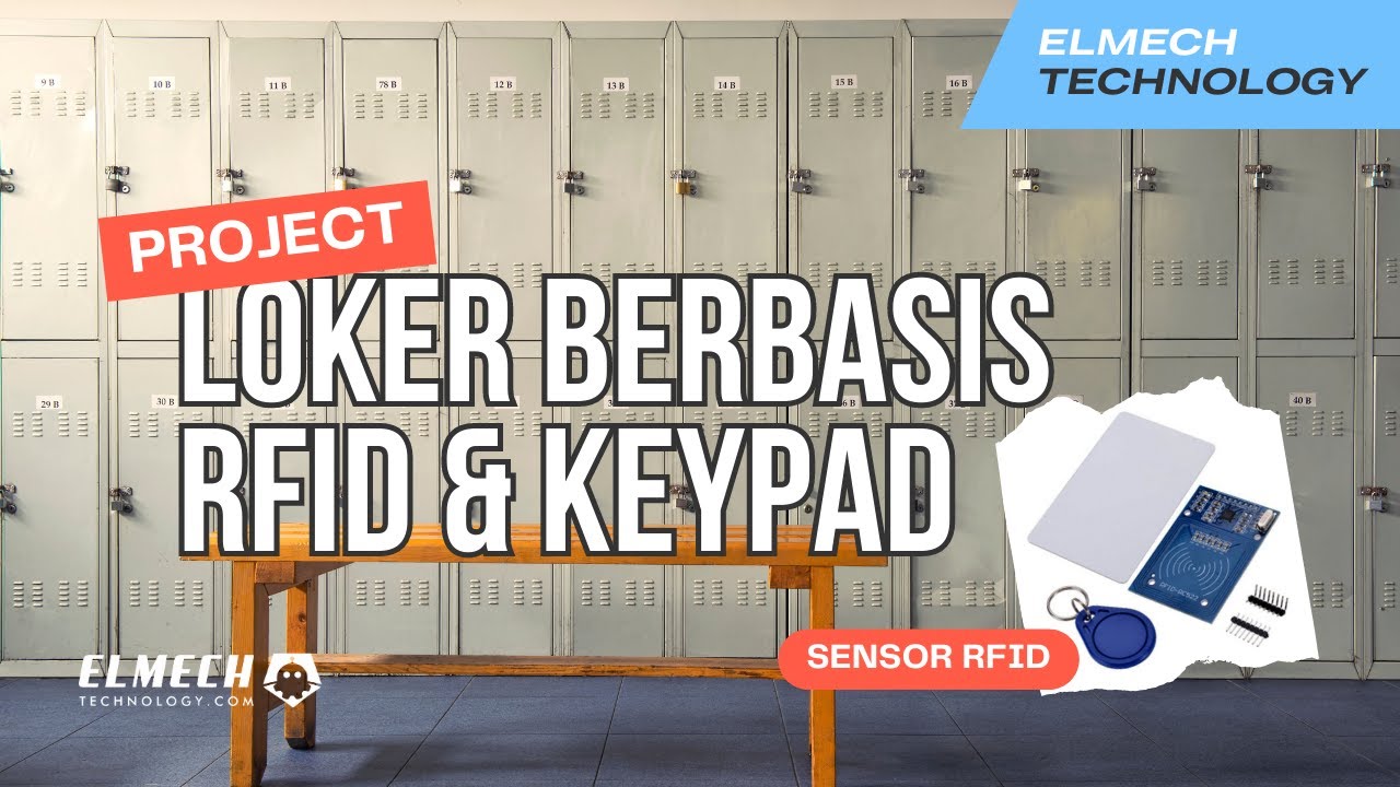#22351 Alat Loker Peminjaman Barang/Laptop Canggih dengan Sensor RFID ...