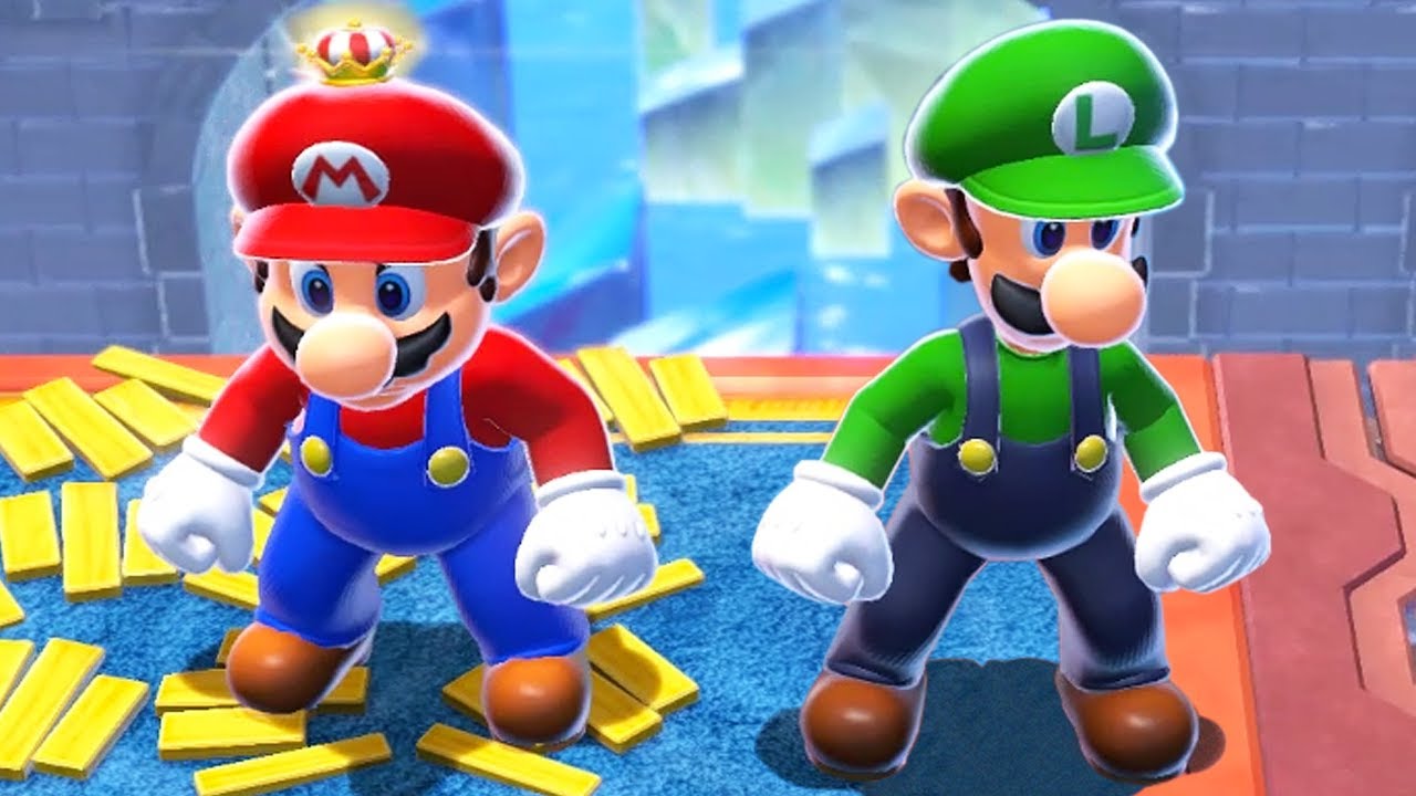 Super Mario 3D World Co-Op Walkthrough - World 3 (2 Player) - YouTube