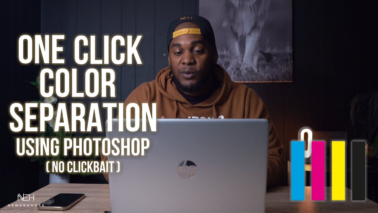 ONE CLICK color separation using Photoshop | EASILY separate your ...