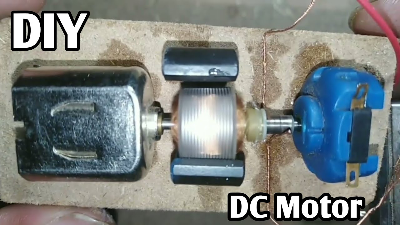 How to make high speed DC Motor at home | Expand DC Motor| Science ...