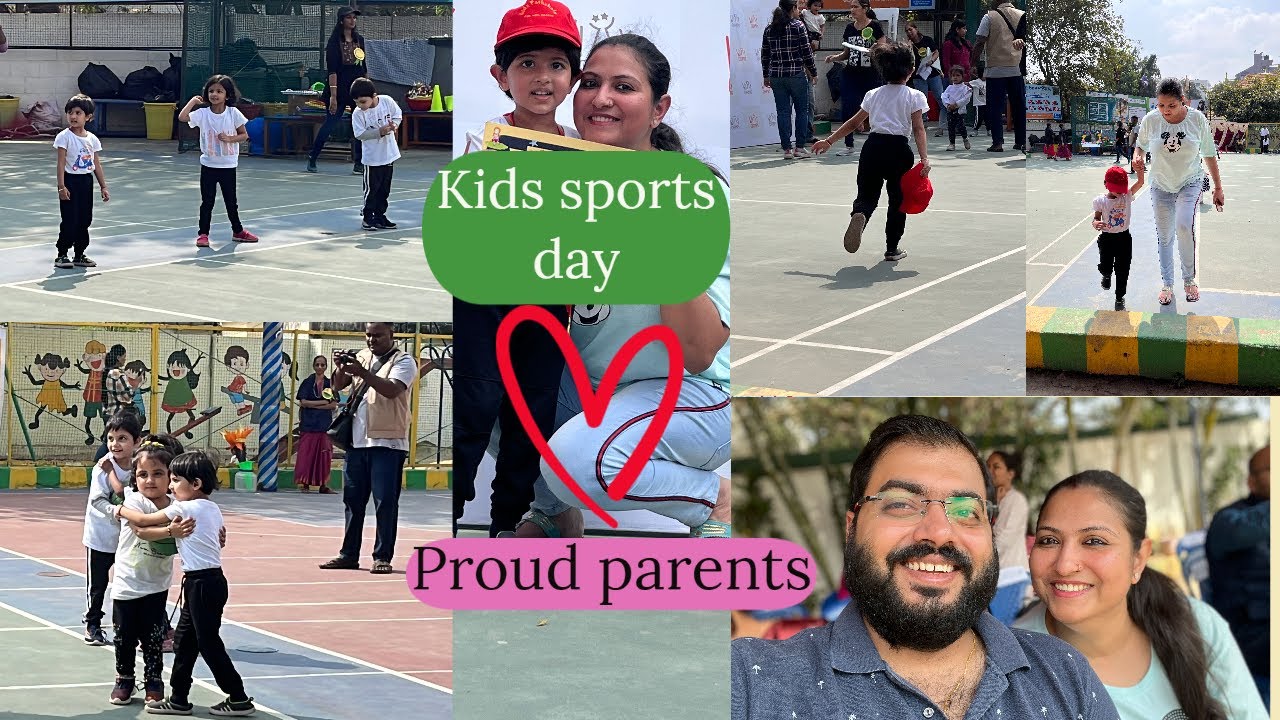 My child first sports day | Preschool sports day | Proud moments for ...