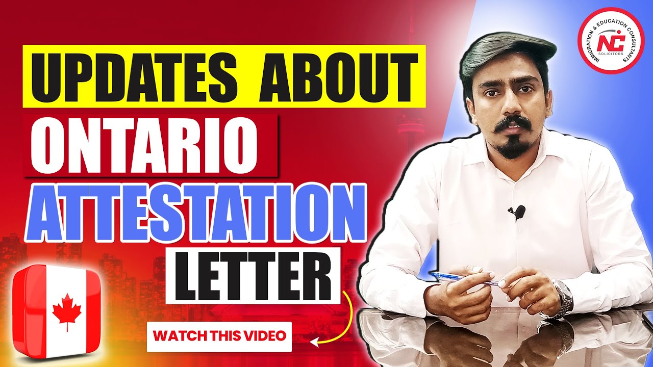 Canada Student Visa Updates| Provincial Attestation Letter PAL for ...