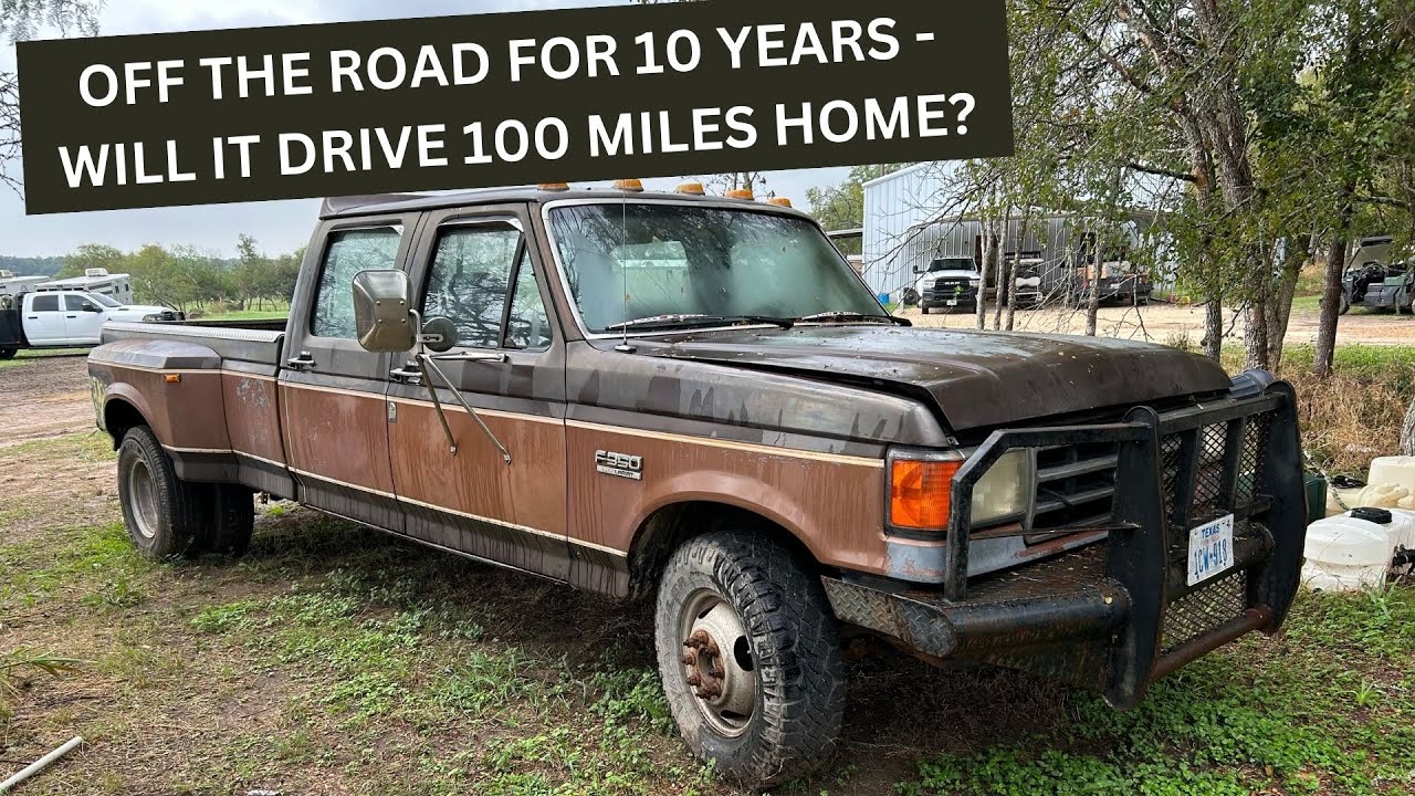 Crew Cab Diesel Dually Off the Road for 10 Years; Will It Drive 100 ...