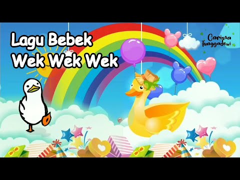 Lagu Anak Indonesia Populer | Lagu Wek Wek Wek Bebek Lucu | Animasi ...