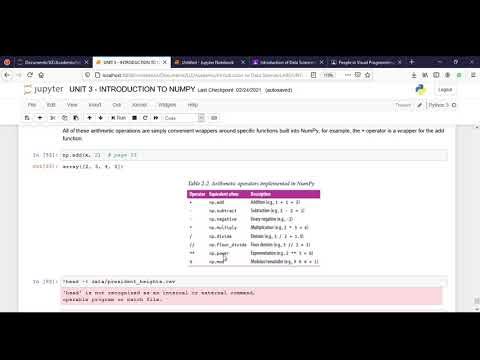 NUMPY 7 - YouTube