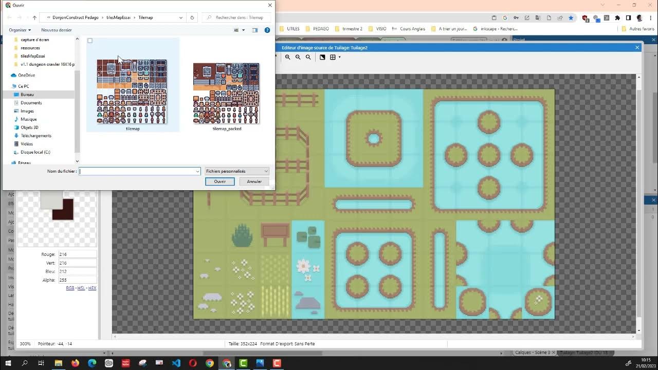 Tuto TileMap - Construct pour RPG ou Donjon - YouTube