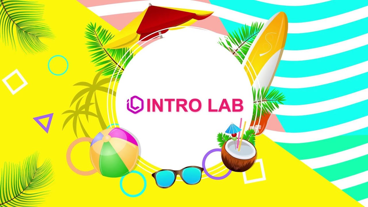 Intro Code: AE145 | Vlog intro | Travel intro | Summer logo animation | How to create vlog intro ...