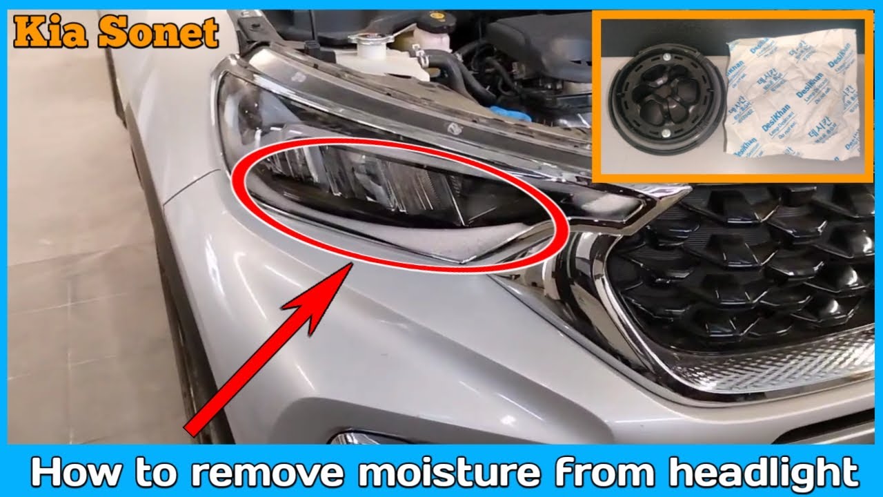 Kia sonet headlight moisture problem | how to kia cars headlight ...