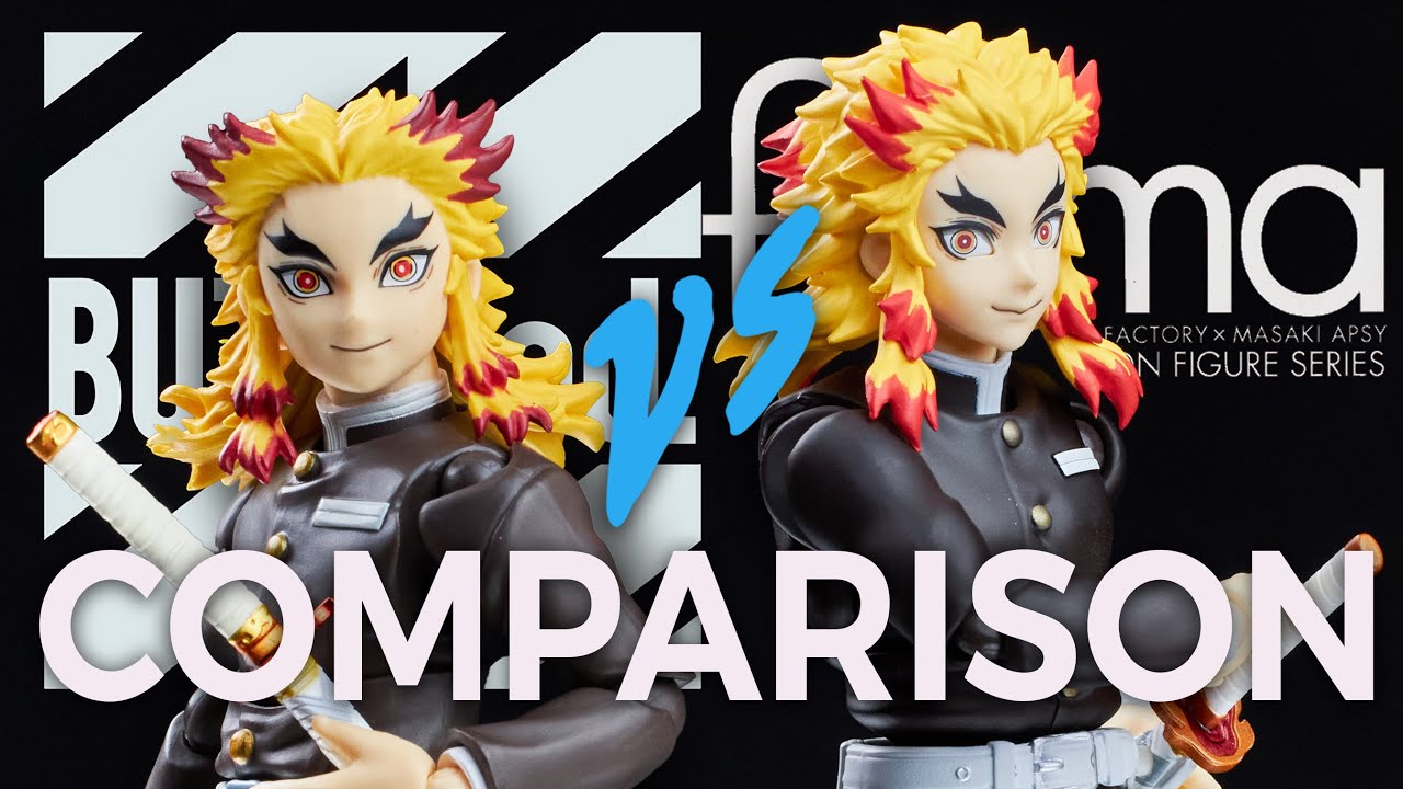 BUZZMod vs Figma : Rengoku Kyojuro - Comparison - YouTube