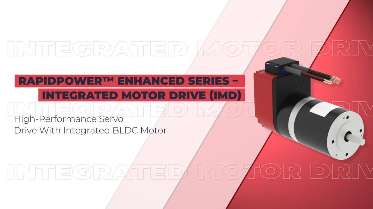 ElectroCraft RapidPower™ Enhanced Series Integrated Motor Drive - YouTube
