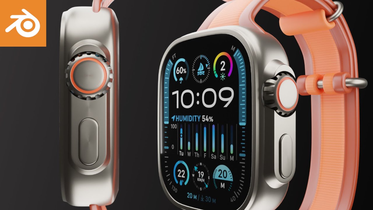 Blender: Making An Apple Smart Watch | Breakdown - YouTube