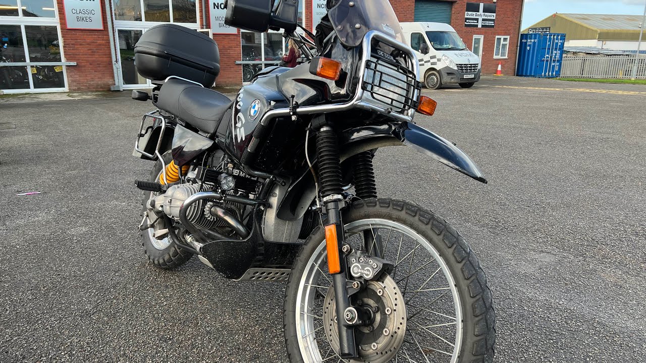 BMW R100GS PD first shakedown ride - YouTube
