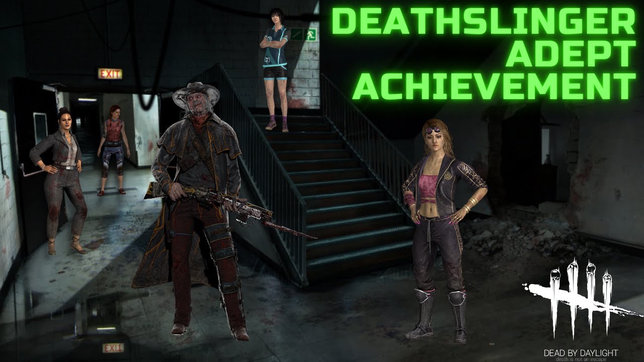 Deathslinger Adept Achievement in Dead by daylight [Gameplay] - YouTube