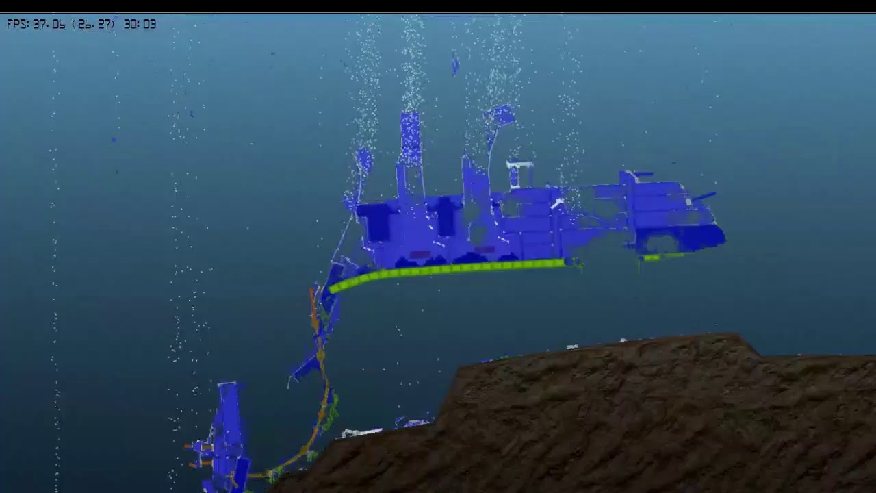 floating sandbox simulator - YouTube