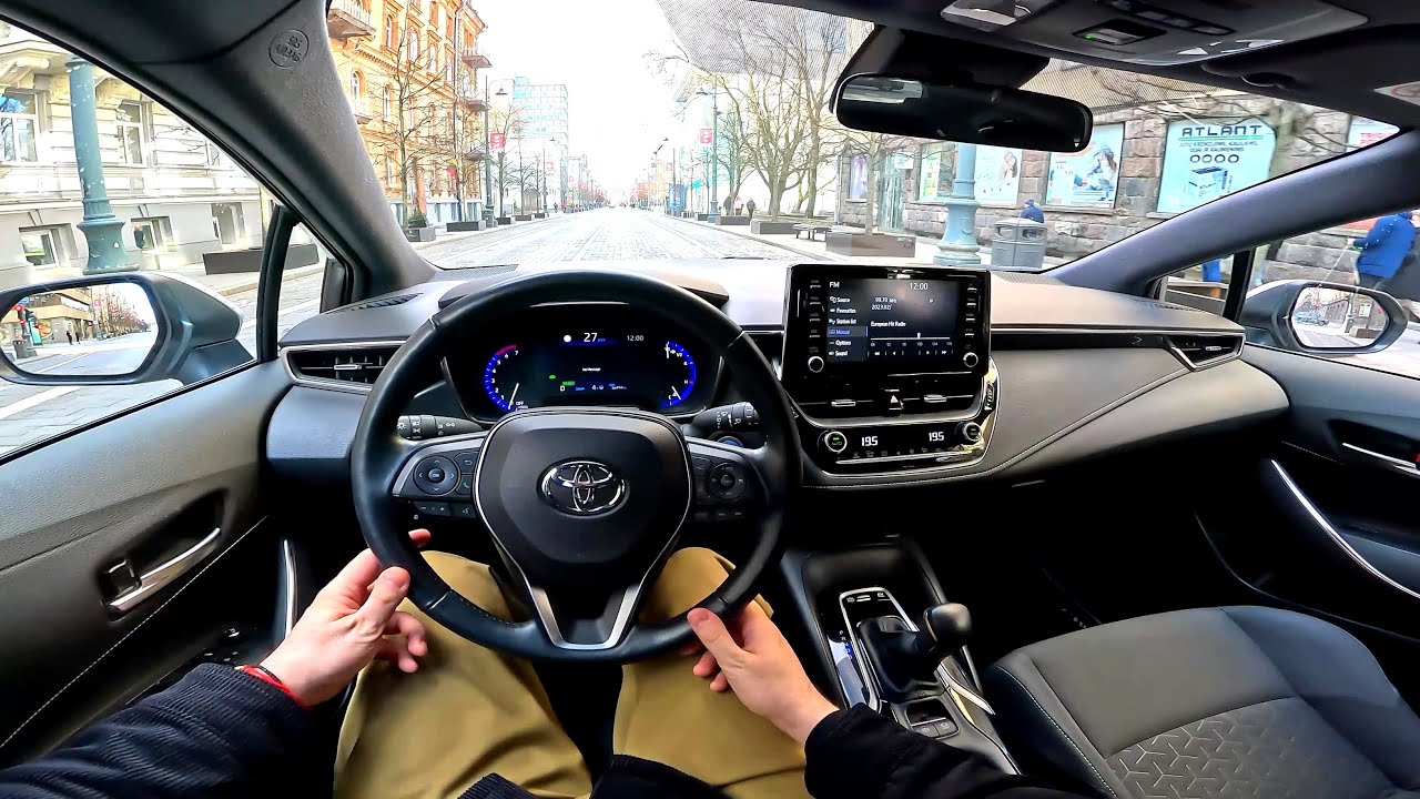 2022 Toyota Corolla SW [ 1.8 Hybrid Active e-CVT ] POV Test Drive ...