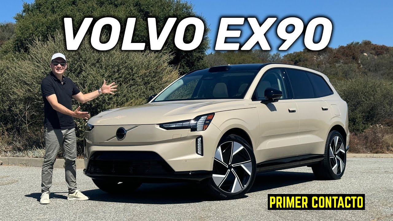 Volvo EX90 ⚡️ Así es el nuevo "buque insignia" de la marca Sueca 🔋 ...
