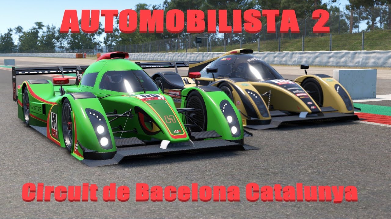 NEW Circuit de Bacelona Catalunya GP layout AMS2 - YouTube