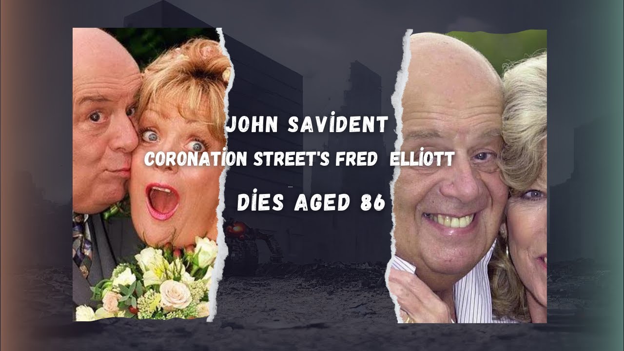 Coronation Street's Fred Elliott dies aged 86 : John Savident - YouTube