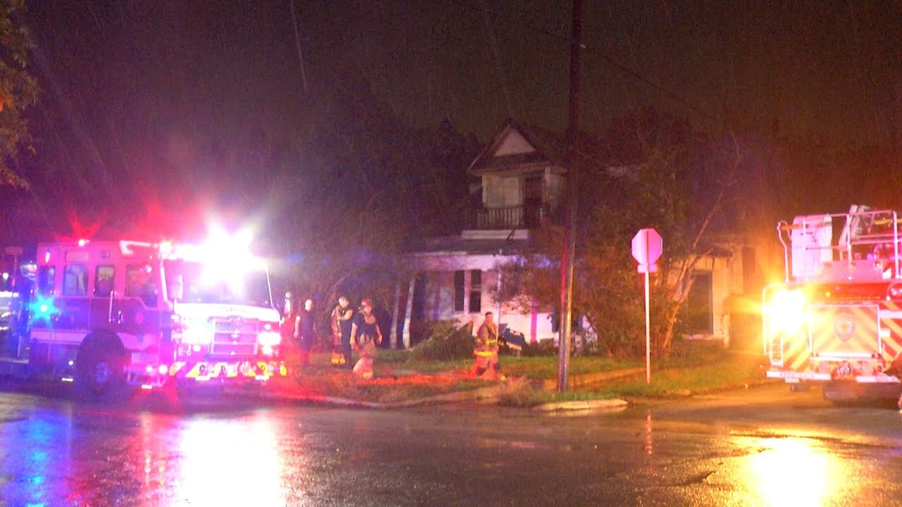 Late-night fire damages boarded up North Side home; cause of flames is ...