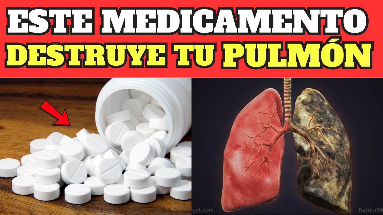 ¡ALERTA! Este MEDICAMENTO Te MATA el PULMÓN y nadie te lo DICE - YouTube