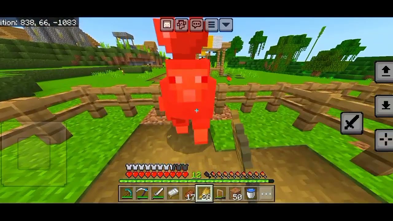 Making Cow and sheep farm in Minecraft survival world - survival series ...