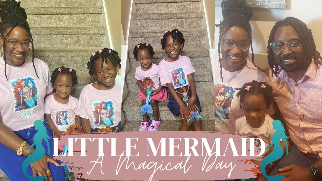 BIG SURPRISE!!! Taking our girls to see The Live Action Little Mermaid ...