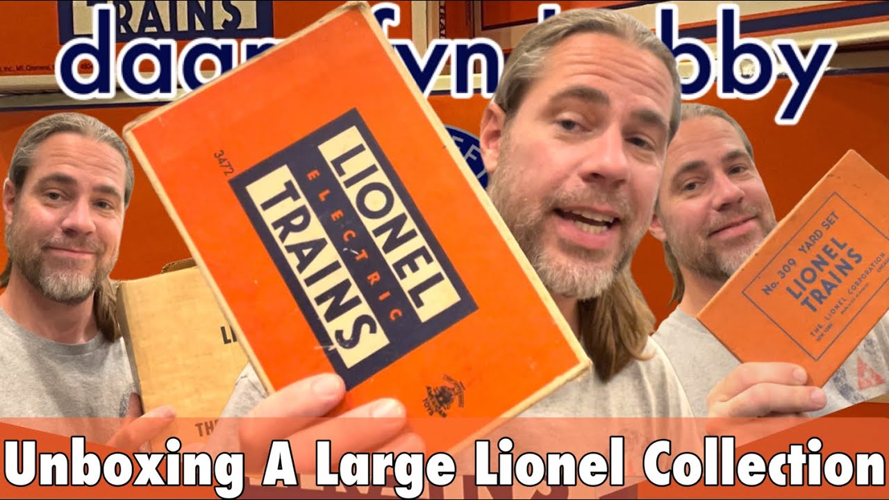 Unboxing a Large Postwar Lionel Collection From My Uncle! Dusty Old ...