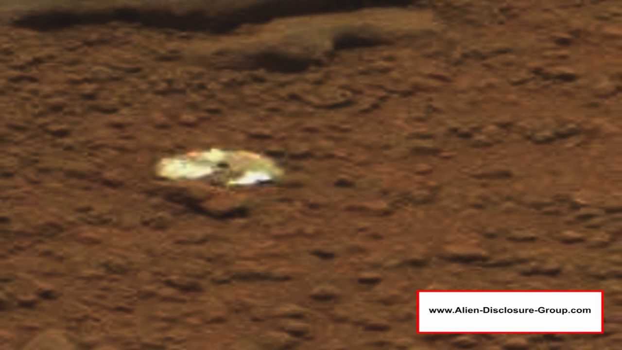 Shiny Gold Compact Disc Found On Mars? 2013 1080p - YouTube