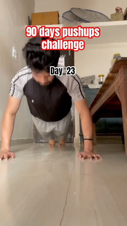Day 23 || 90 days pushups challenge - YouTube