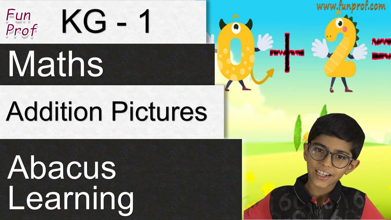 Learning Addition with Pictures - Kindergarten (KG-1/K-1) - Kids ...