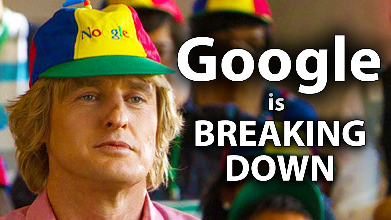 Google is Breaking Down - YouTube