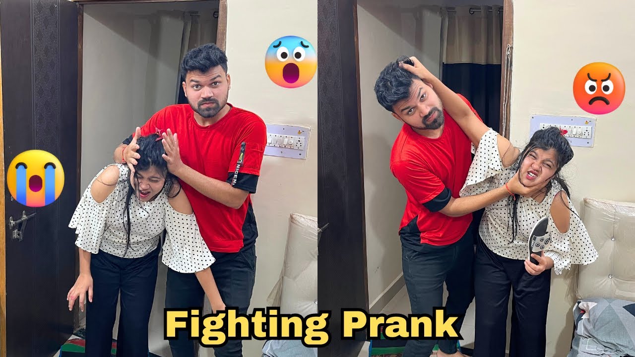 Fighting Prank On My Sister | Gone Angry #prank - YouTube
