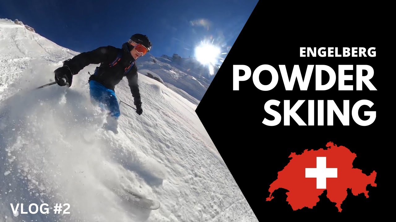 Engelberg Powder Ski fahren | mit freunden in der Schweiz 🇨🇭 | Jamie ...