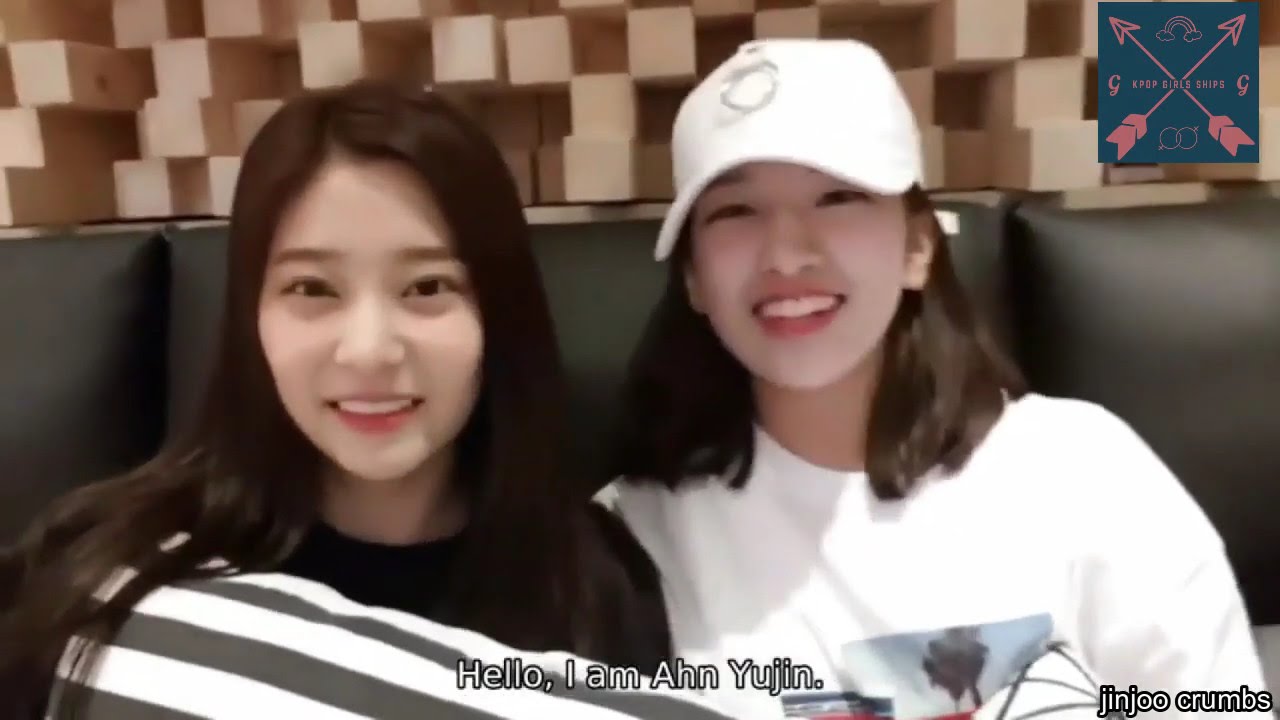 Jinjoo Vlive Introduction [ Jinjoo | IZ*ONE Kim Minjoo and Ahn Yujin ...
