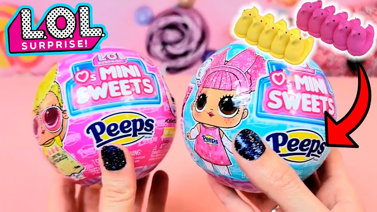 LOL Surprise Loves Mini Sweets PEEPS Special Edition Unboxing! - YouTube