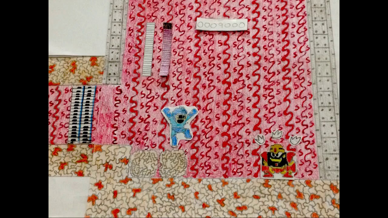Mega Man NES (Gutsman) Stop-Motion - YouTube