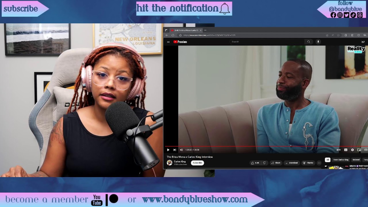 BONDY BLUE SHOW: JAY Z / TGT / B2K / CARLOS & ERICA MENA - YouTube