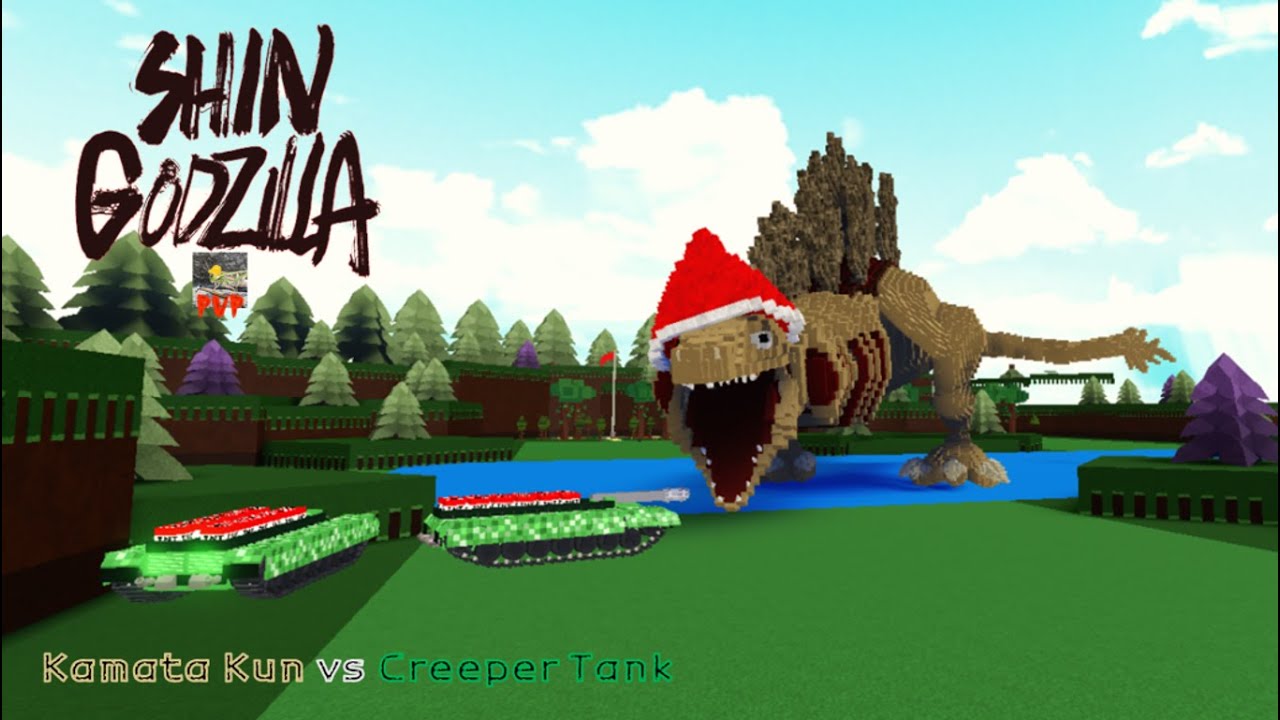 Kamata kun vs Creeper tank pvp - Build a boat for treasure - YouTube