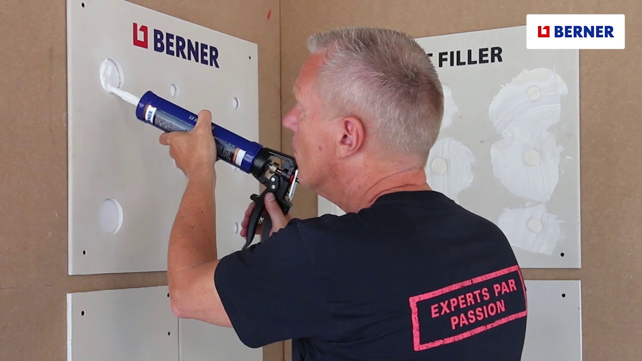 Enduit Ultra Light - BERNER - YouTube